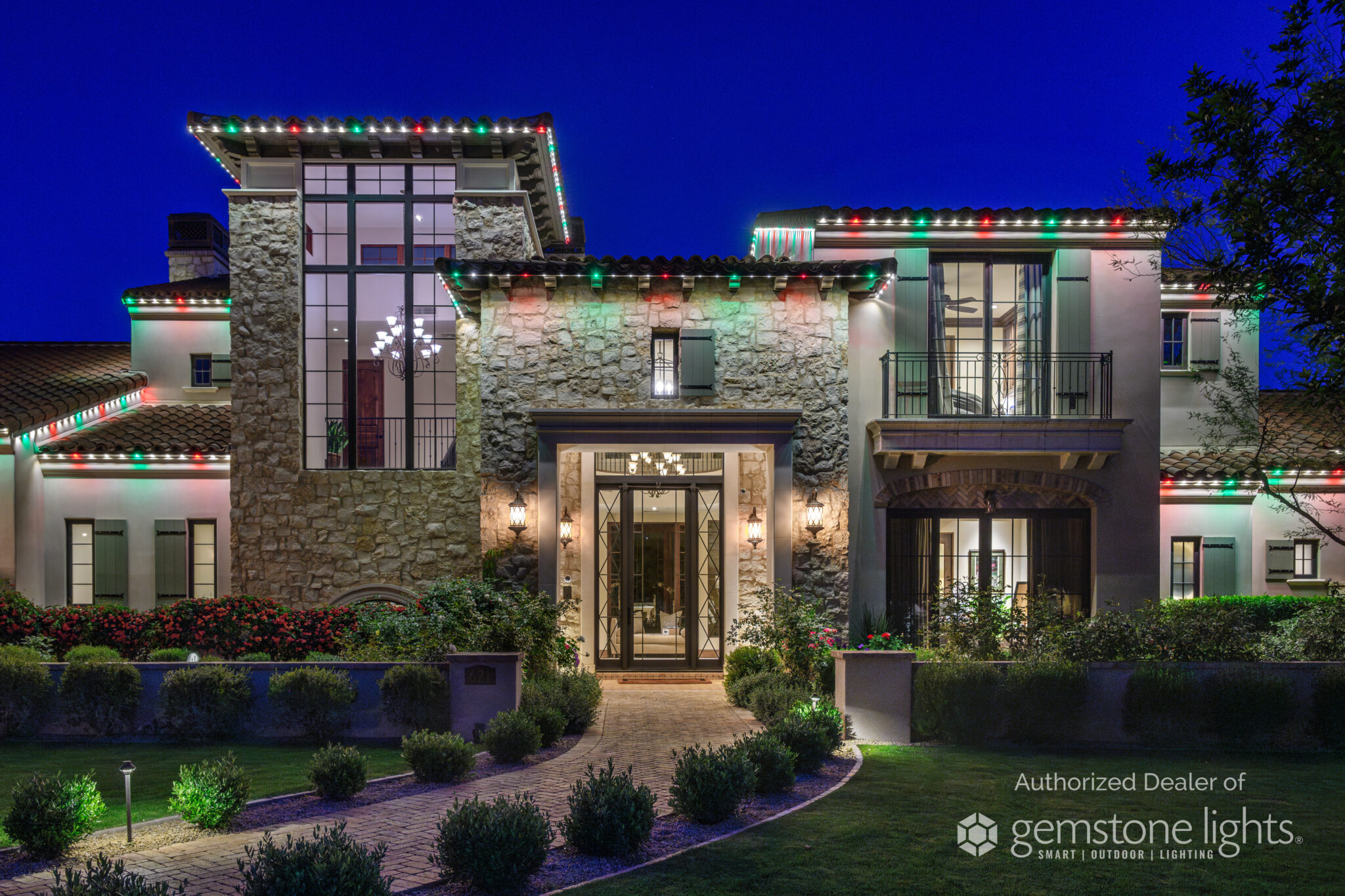 Permanent Holiday Lighting Phoenix | Outdoor Track Lighting